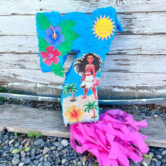Other | Moana Themed Number 7 Pinata Available Numbers 19 | Poshmark